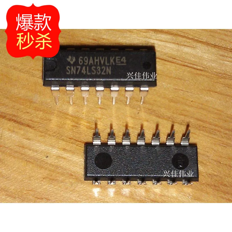 10PCS New original authentic SN74LS32N 74LS32 DIP 14 logic chips| | - AliExpress