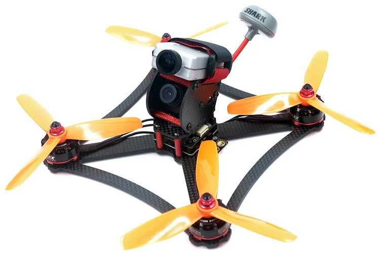 Diy Fpv Mini Racing Drone Qav-x5 Gts 5" 190mm Quadcopter 3k Pure Carbon ...
