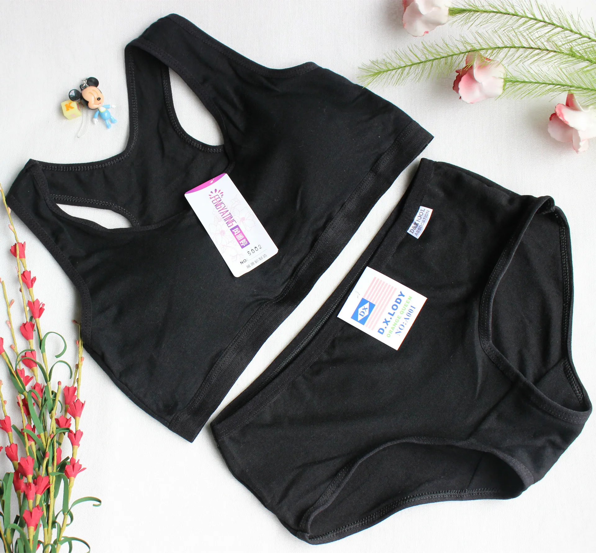 children camiso Bras for Kids Teenagers Underwear Trainning Sports Bras ...