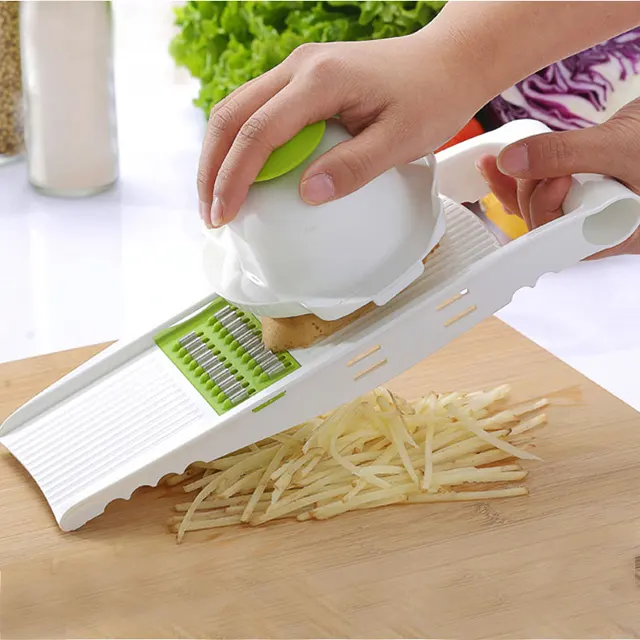 Myvit Vegetable Cutter with Steel Blade Slicer Potato Peeler Carrot ...