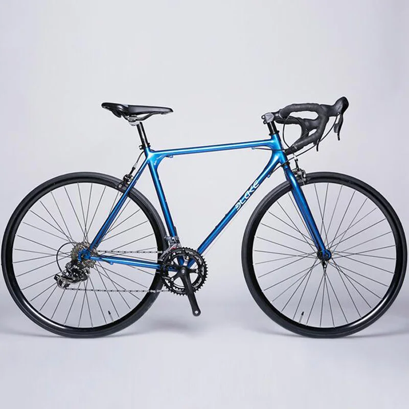 14 speed racing bike 700C bike steel frame bicycle pedal cycling v ...