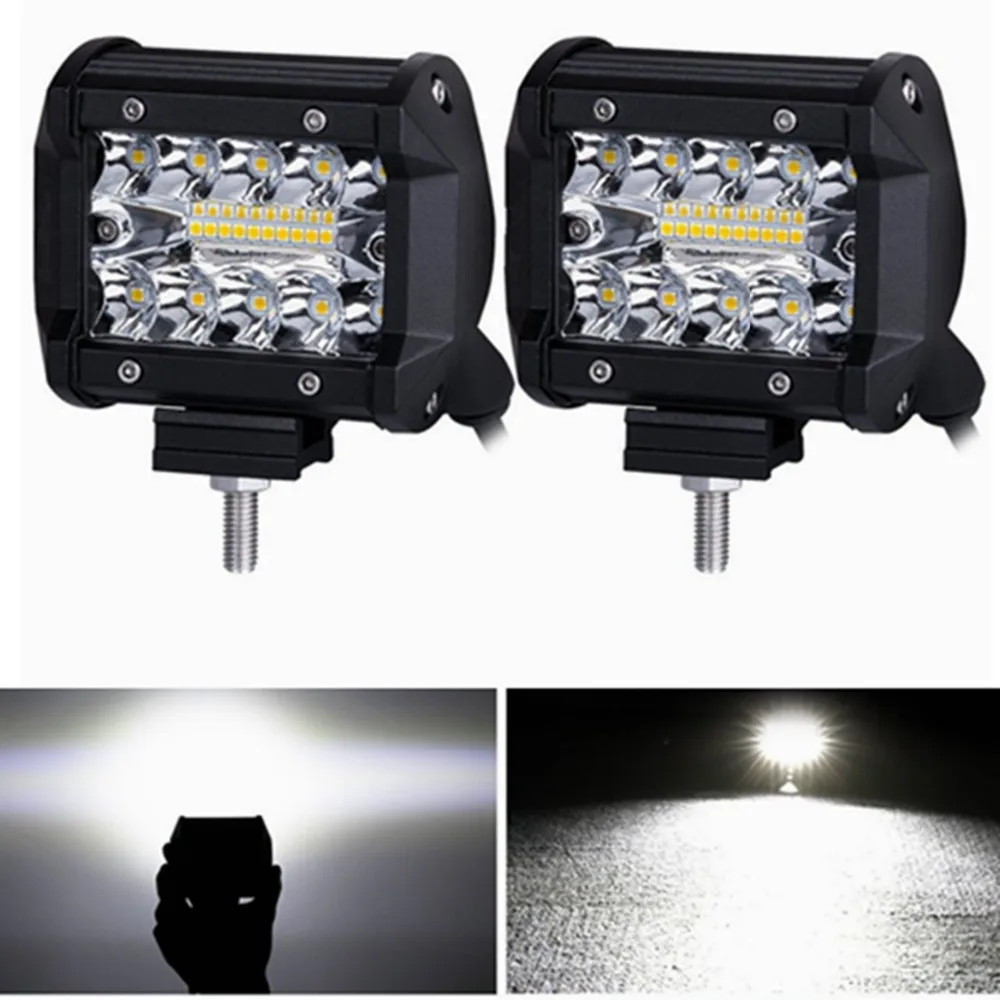 Aliexpress.com : Buy 4 inch LED Work Light 60W Bar Bulb 12V 24V Spot ...