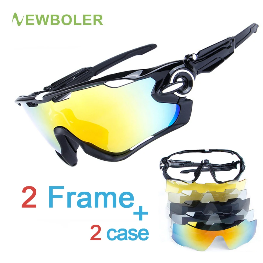 NEWBOLER 2 Frame Polarized Fishing glasses Outdoor Sport fishing ...