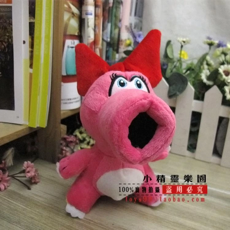 Super Mario Bros Yoshi Birdo 16cm/6" Toy Plush Doll Figure pendant Free ...