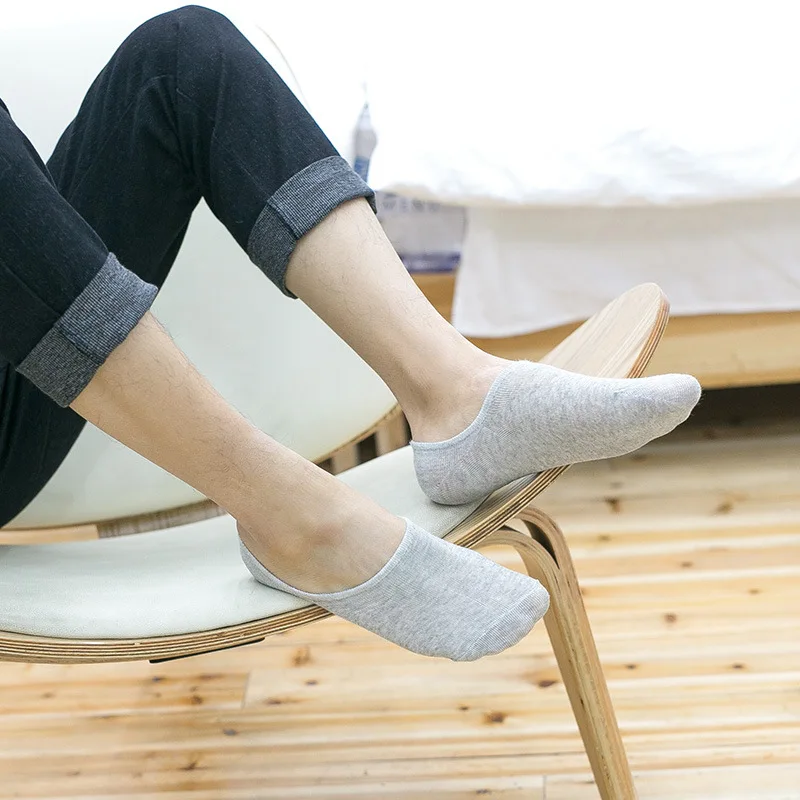 2017 5 colors spring summer men cotton ankle Socks for men's business ...