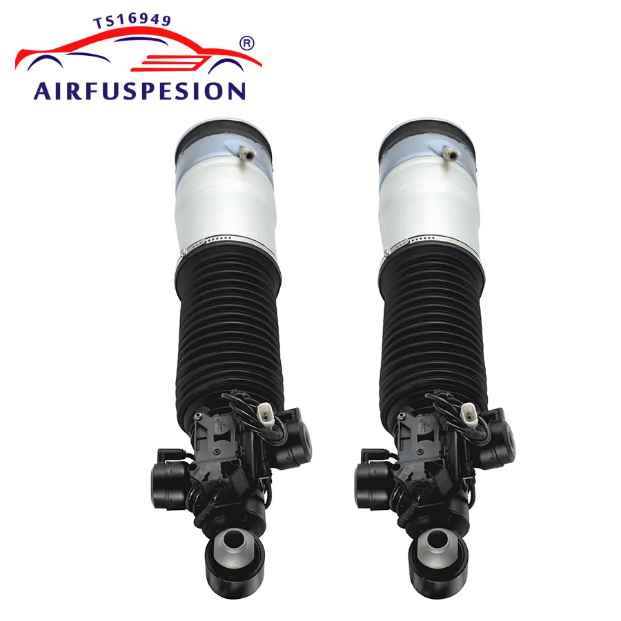 Pair for BMW 7 series 7er F01 F02 F04 Rear Air Suspension Shock Strut ...