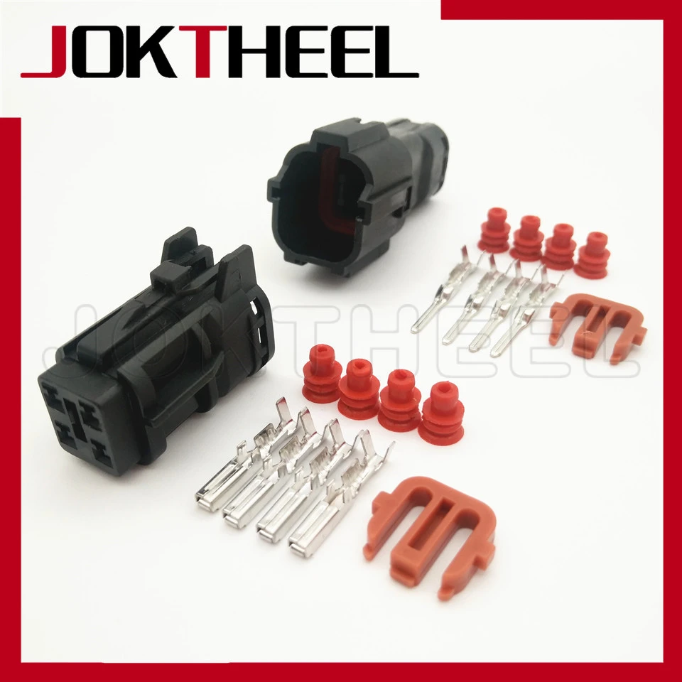 1 20 세트 키트 MG640333 5 남성 여성 방수 전기 자동차 커넥터 4 핀 커넥터 MG610331 5|커넥터 ...