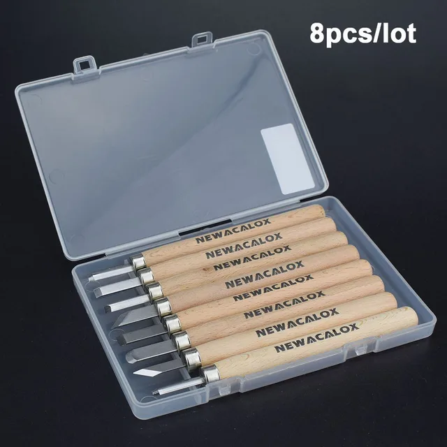 Complete Craft Scalpel Kit – Wooden Handles with Various Steel Blades ...