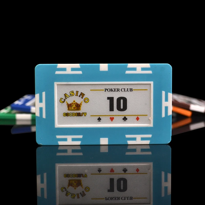 Fichas de póker de 11 colores, 29g, arcilla/hierro, "Poker Club", Texas ...
