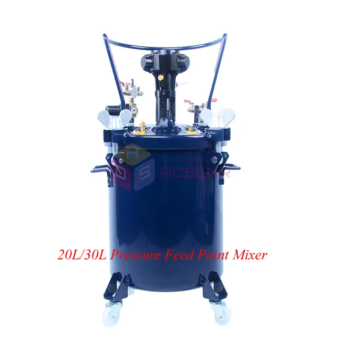 20L-30L-Pressure-Feed-Paint-Blender-Mixer-Pot-Tank-Sprayer-Mixing-Drum ...