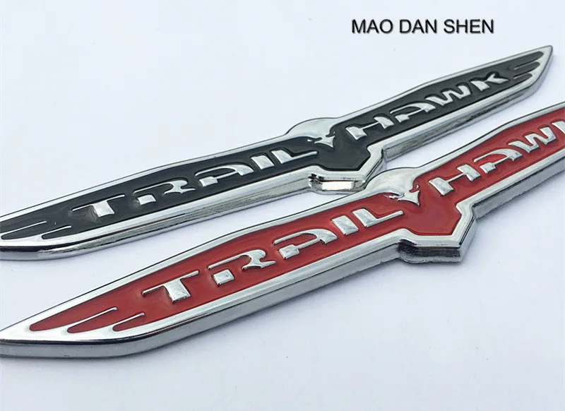 Trail Hawk Logo 3D Car Emblem Badge Decal Sticker fit for Jeep Dodge ...