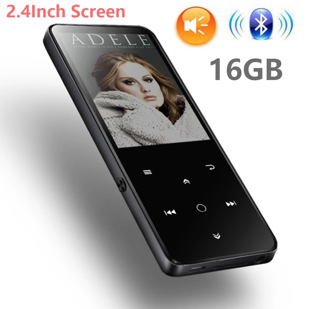 MP4 Player Bluetooth4.0 Upgraded Version 16GB Bluetooth Music Player ...