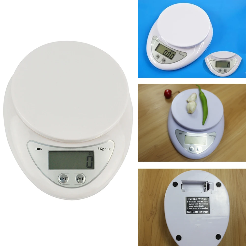 5kg 5000g 1g Digital Scale Kitchen Food Diet Postal Scale LED 5kg-5000g-1g-digital-scale-kitchen-food-diet-postal-scale-led