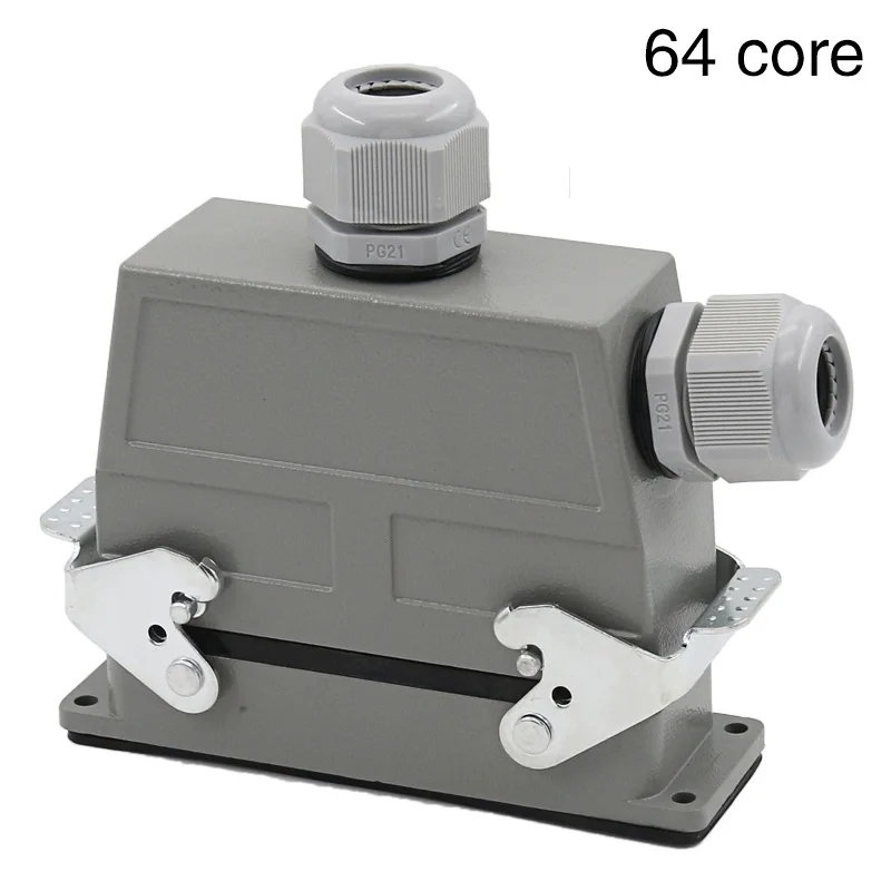 Heavy duty connector 64 core rectangular cold air plug hdc hd 064 ...