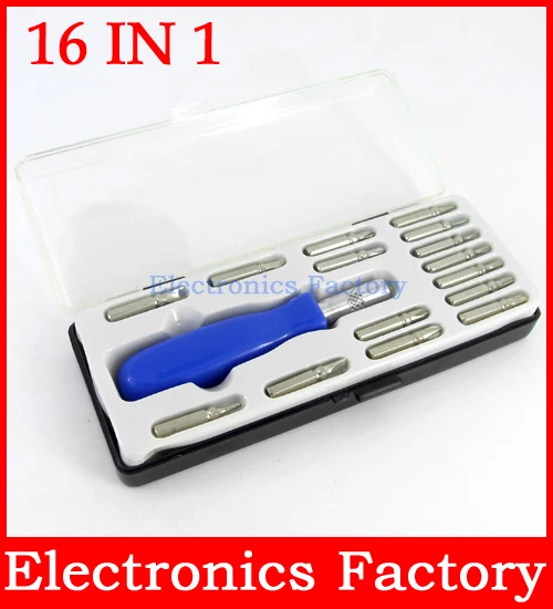 16 in 1 Precision Torx Tools Screw Driver Screwdriver T5 T6 T8 T10 T15 ...