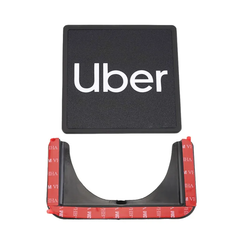 Uber Car Sign LED Light Sign Bright Glowing Car Logo Removable USB ...