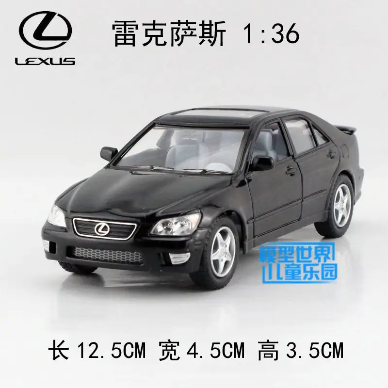 Brand New Kt 1/36 Scale Car Model Toys Lexus Is300 Diecast Metal Pull ...