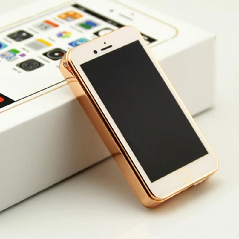 Fashion-Mini-phone-Lighter-Metal-USB-Rechargeable-Electronic-Lighter ...