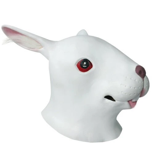 Rubber Rabbit Masks