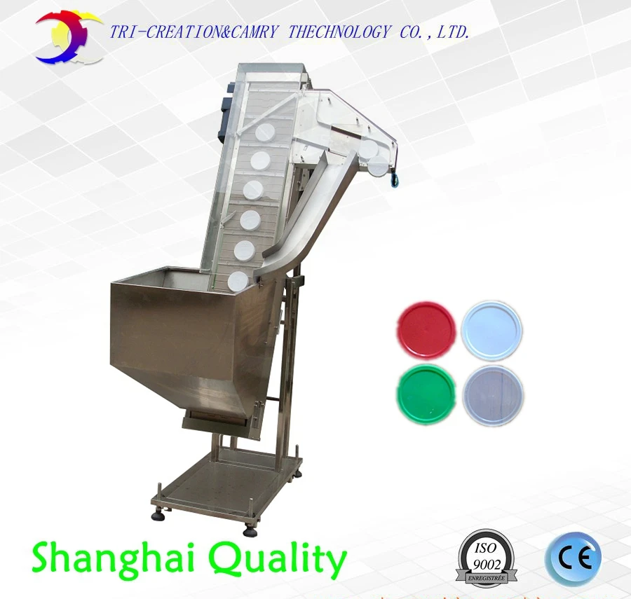 automatic-cap-sorter-elevator-bottle-cap-bucket-unscrambler-unique-cap ...