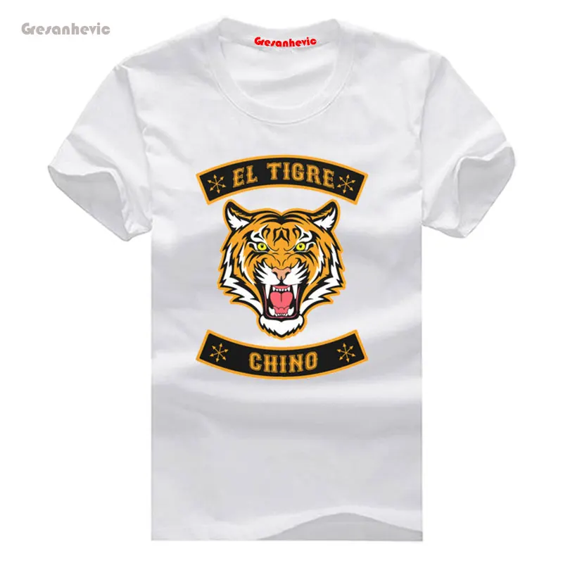 El Tigre Chino Community New Fashion Man T Shirt Cotton O Neck Mens Short Sleeve Mens Tshirt