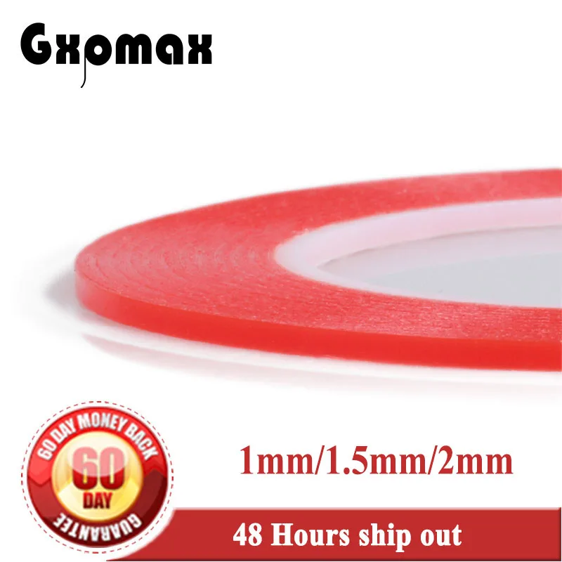 0.2mm thick Mixed size 1mm/1.5mm/2mm Double Sided Tape Sticky for ...