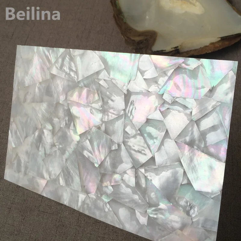 White Natural Mother of Pearl Shell Sheet For Musical Instruments And ...