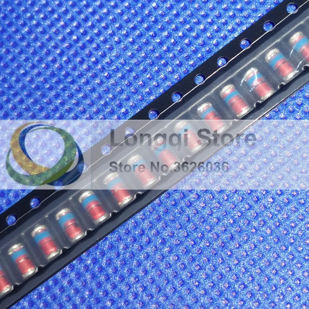 100 Uds ZM4748 22V ZM4749 24V ZM4750 27V ZM4751 30V ZM4752 33V LL41 1W ...