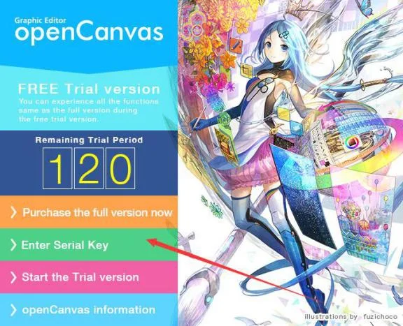 Opencanvas 7 key - bingerwebcam