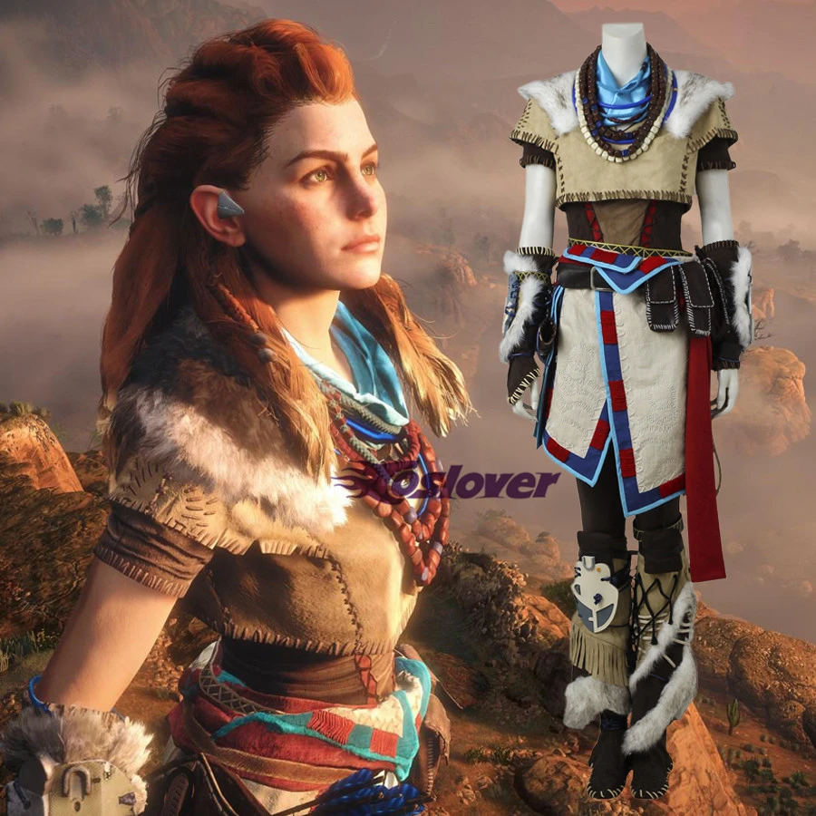 Horizon Zero Dawn Aloy Cosplay Handmade Suit Game Outfit Full Set ...