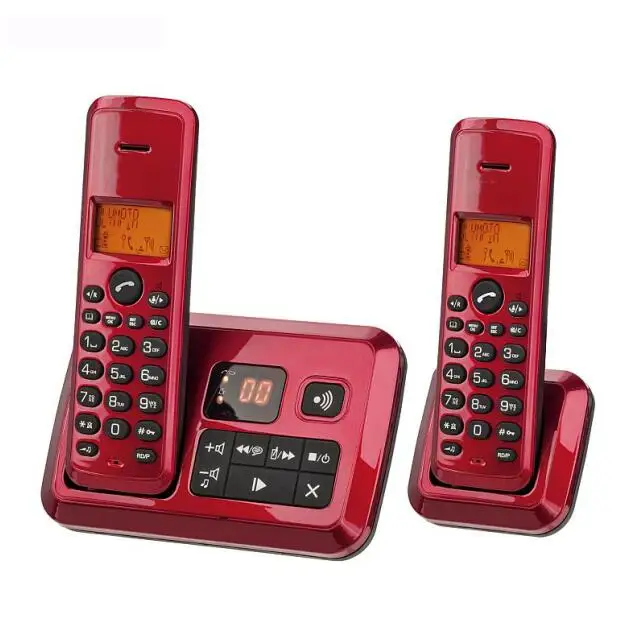 Colorful Call ID Answer System Telephone Digital Cordless Phone For ...