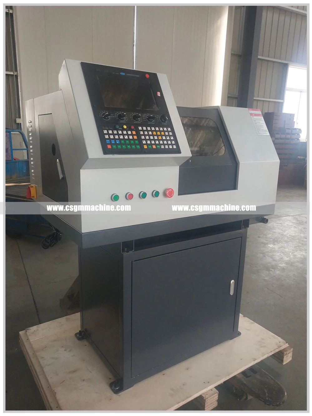 CNC210-ME mini CNC Lathe/750W motor MACH3 Software Panel Contorl/Auto Electricl Tool Chang Mini ...