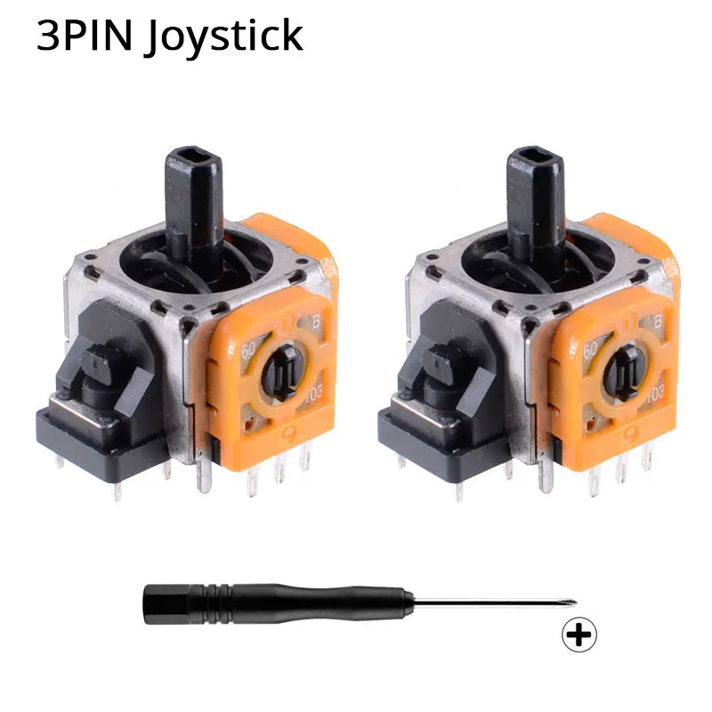 2pcs Original 3D Analog Sensor module Joysticks Rocker Thumbstick for ...