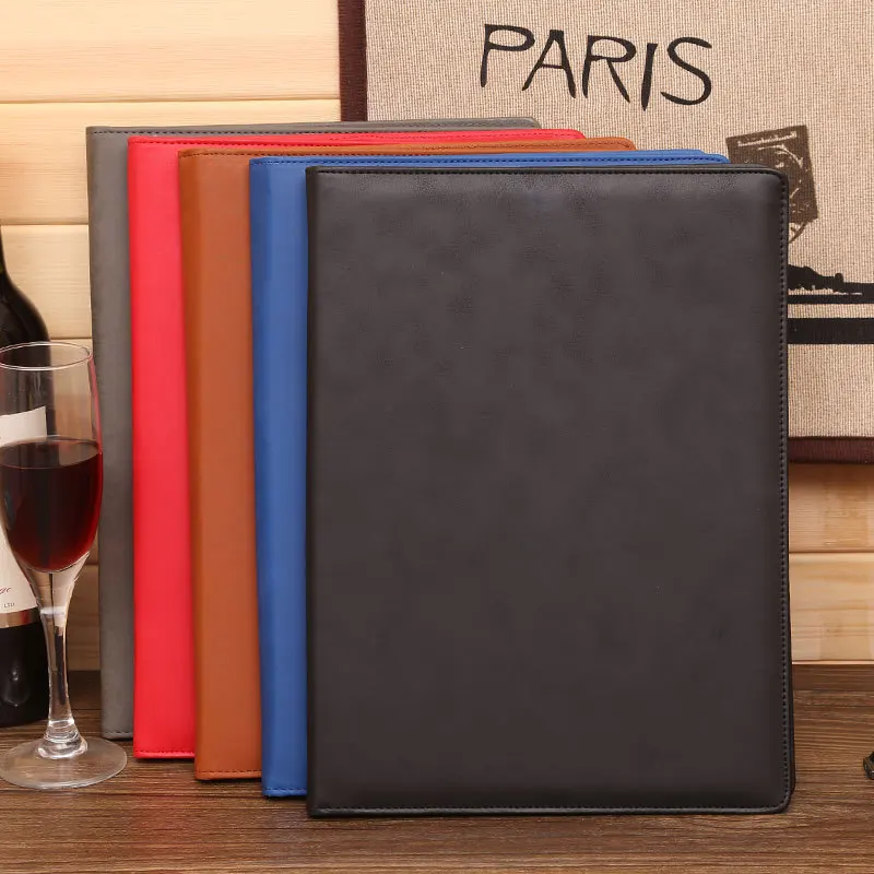 A4-PU-leather-business-conference-file-bill-manager-work-folder ...