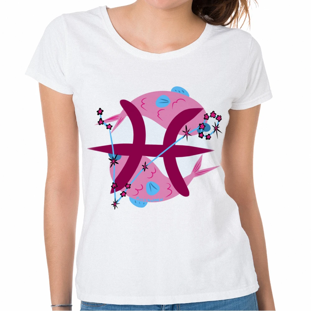 New Arrivals Citi Trends T Shirts Women Pisces Star Sign Loose Tee ...