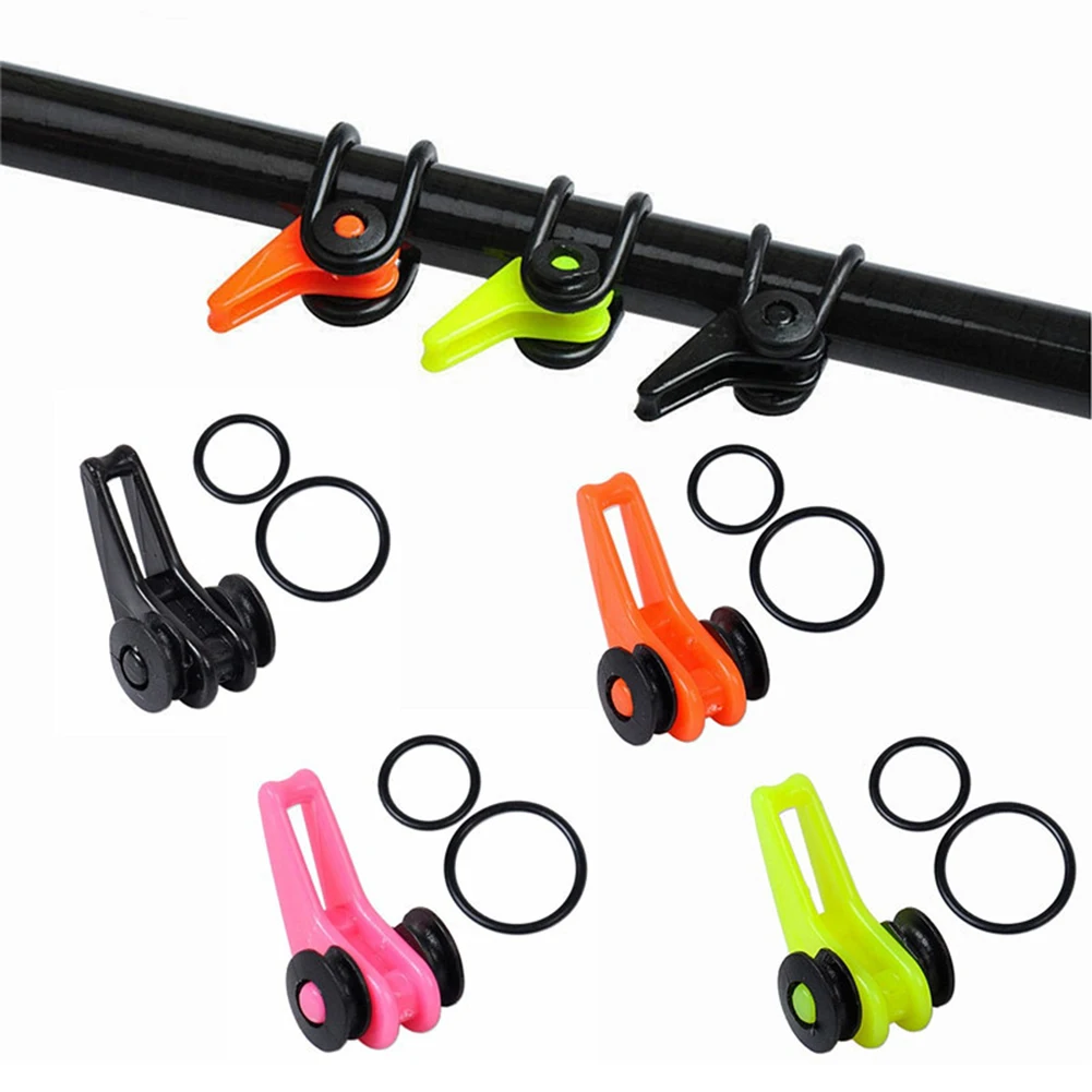 10 Pcs Fishing Hook Keeper Fishing Rod Hook Bait Hanger Lures Hooks ...