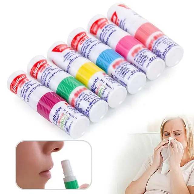 1pc Thailand Nasal Inhaler Poy sian Mark 2 Herbal Nasal Inhaler Poy ...