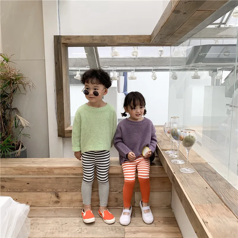 Kim Hyun-стиль, мода для девочек, Свободные Повседневные свитера ярких ...