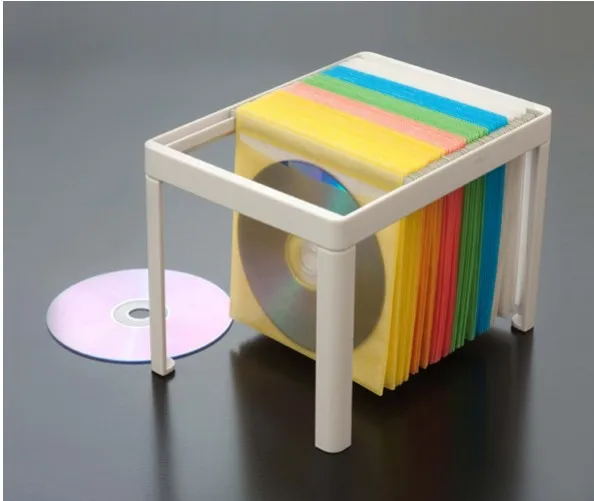 Купить hipce diy cd стойки большой емкости для хранения 120 шт. компакт ...