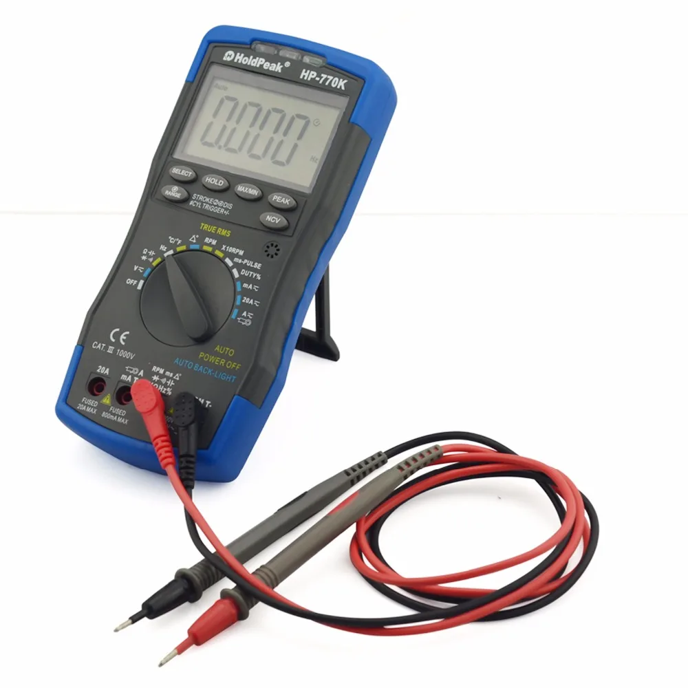 HP-770K Digital Automotive Multimeter Car Engine Analyzer (HP 770K)