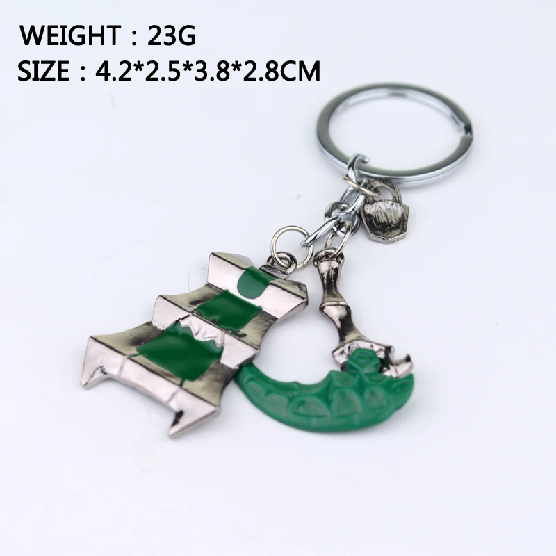 dongsheng League of Legends Keychain Holder Chaveiro LOL Thresh Weapon ...