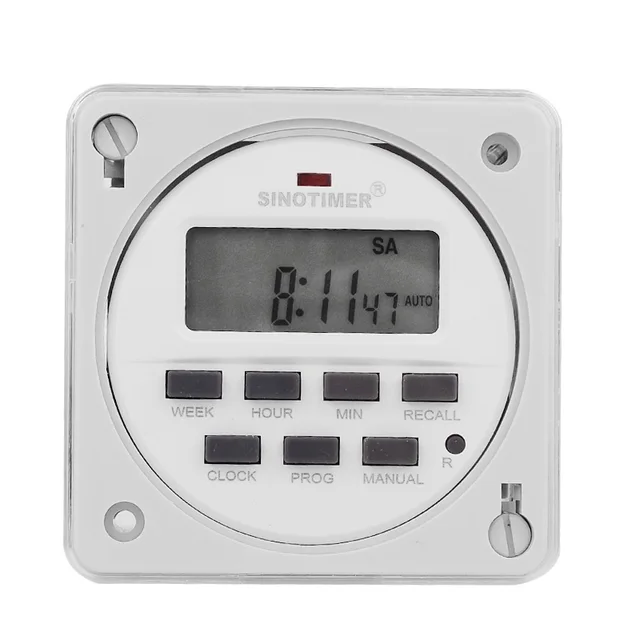Time Clock With 12 Volt Transformer