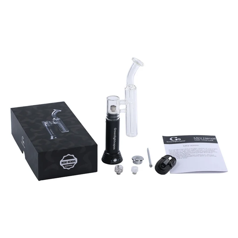 G9 enail mini henail portable dry herb dab rig ceramic coil atomizer ...