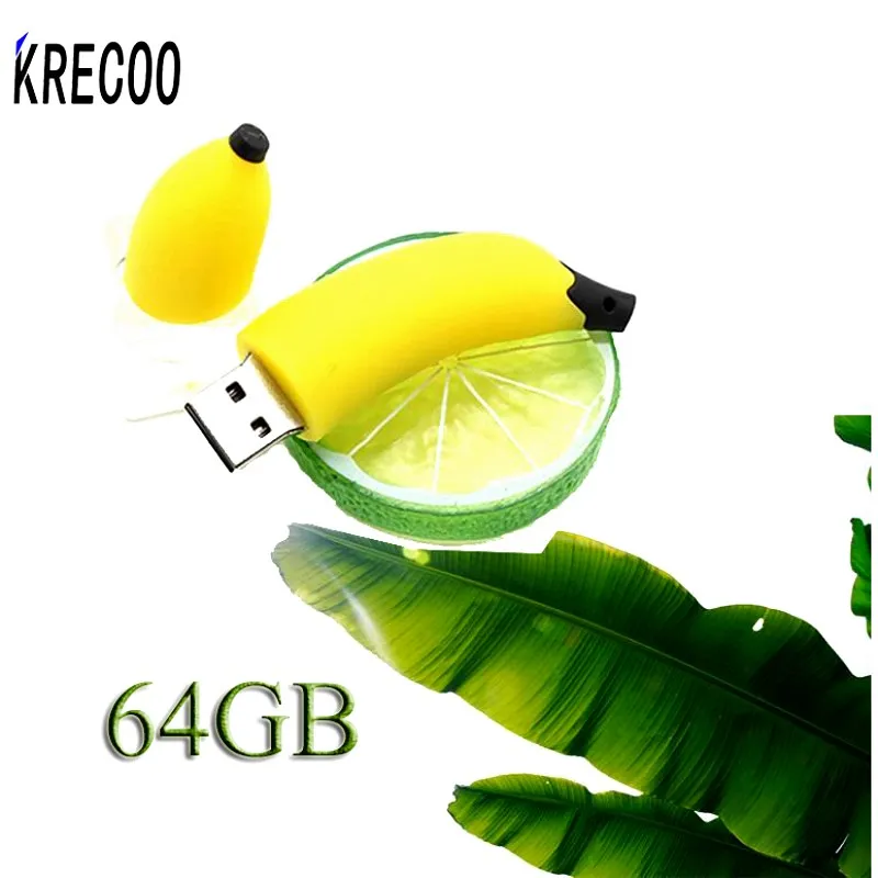 2017 New Gifts Fruit Food Cute Banana Style Usb Memory Stick Storage ...