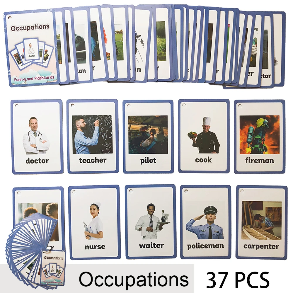 26 Categories 760 Cards Kids Learn English Word Card Falshcards ...
