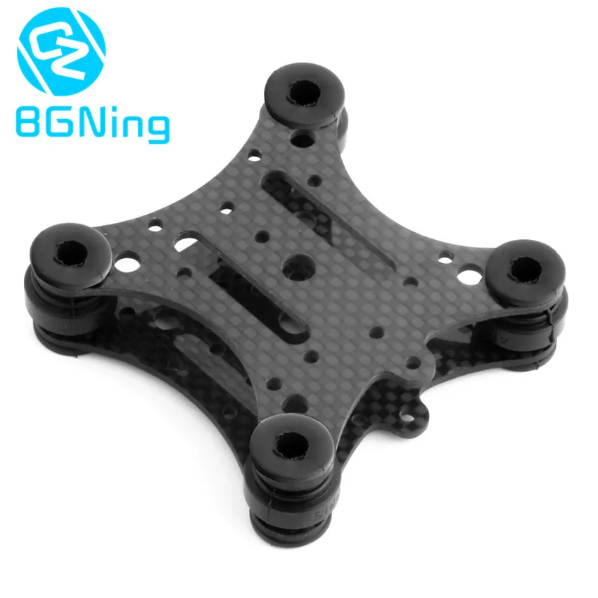 Carbon Fiber Anti-vibration Plate & Rubber Balls PTZ for Gopro Action ...