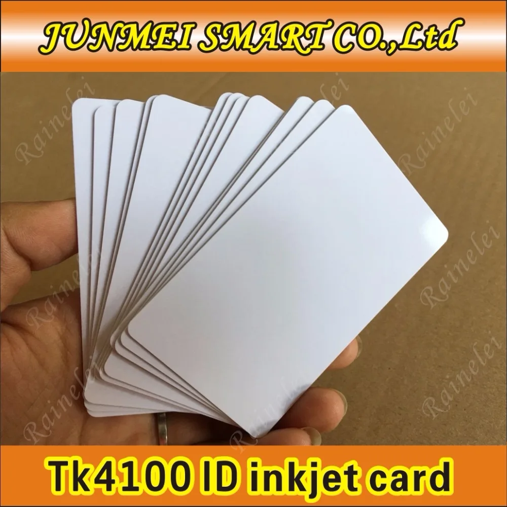 50 Db 125 Khz Em4100 Chip Blank Id Tintasugaras Kártya Nyomtatható ...