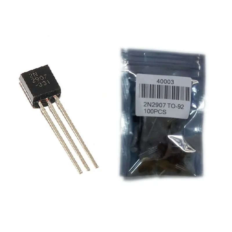 2N2907A Free shipping 100pcs in line triode transistor PNP SILICON ...