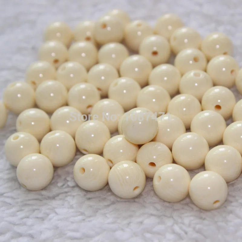 New-arrivals-200pcs-8mm-Ivory-Beads-DIY-jewelry-accessories-bracelet ...