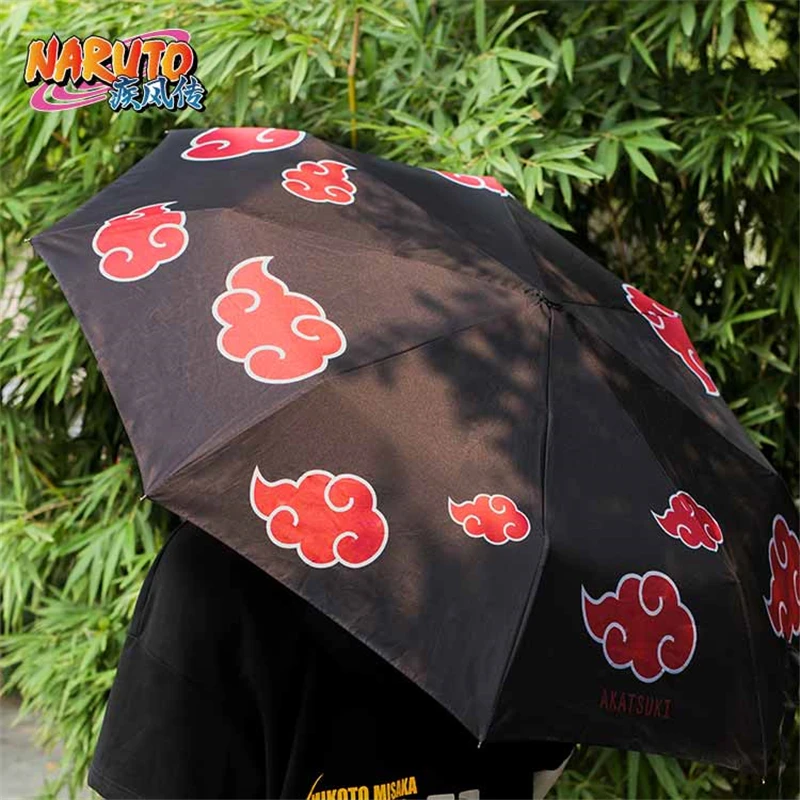 Top Quality Anime NARUTO Akatsuki Uchiha Itachi Cosplay Props Red Cloud ...